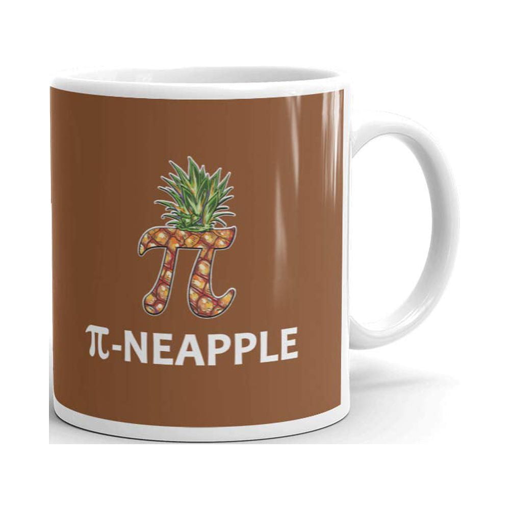 Pineapple Pi Coffee Tea Ceramic Mug Office Work Cup Gift 15 Oz ...