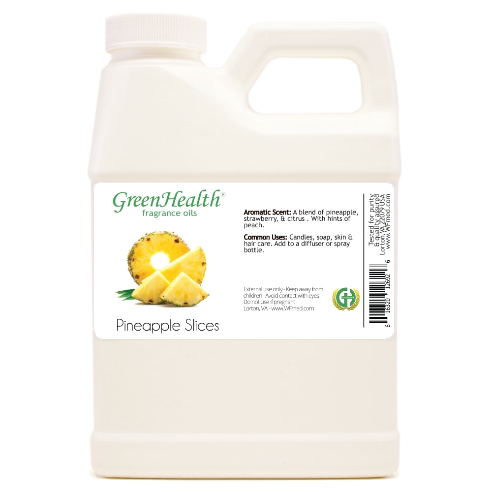 Pineapple Slices Fragrance Oil - 16 fl oz - White Plastic Jug w/ Cap ...