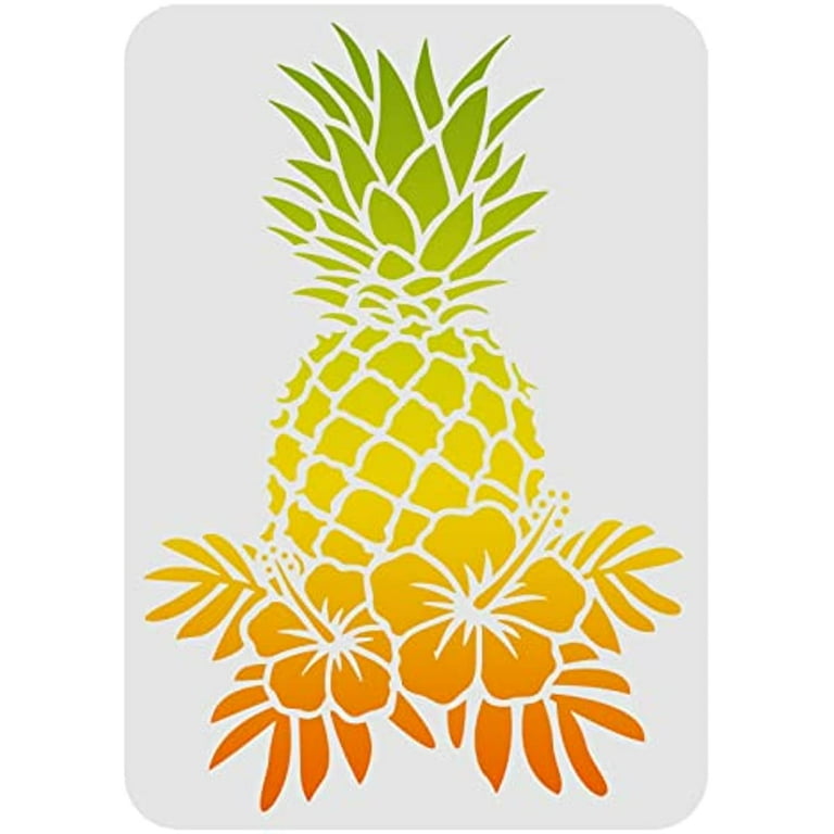 Pineapple Stencil