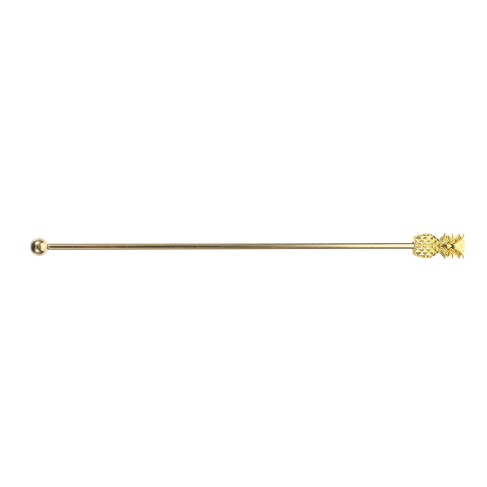 Pineapple Stirring Rod Swizzle Stick Tropical Juice Mixing Beverage Stirrer Cocktail Stainless