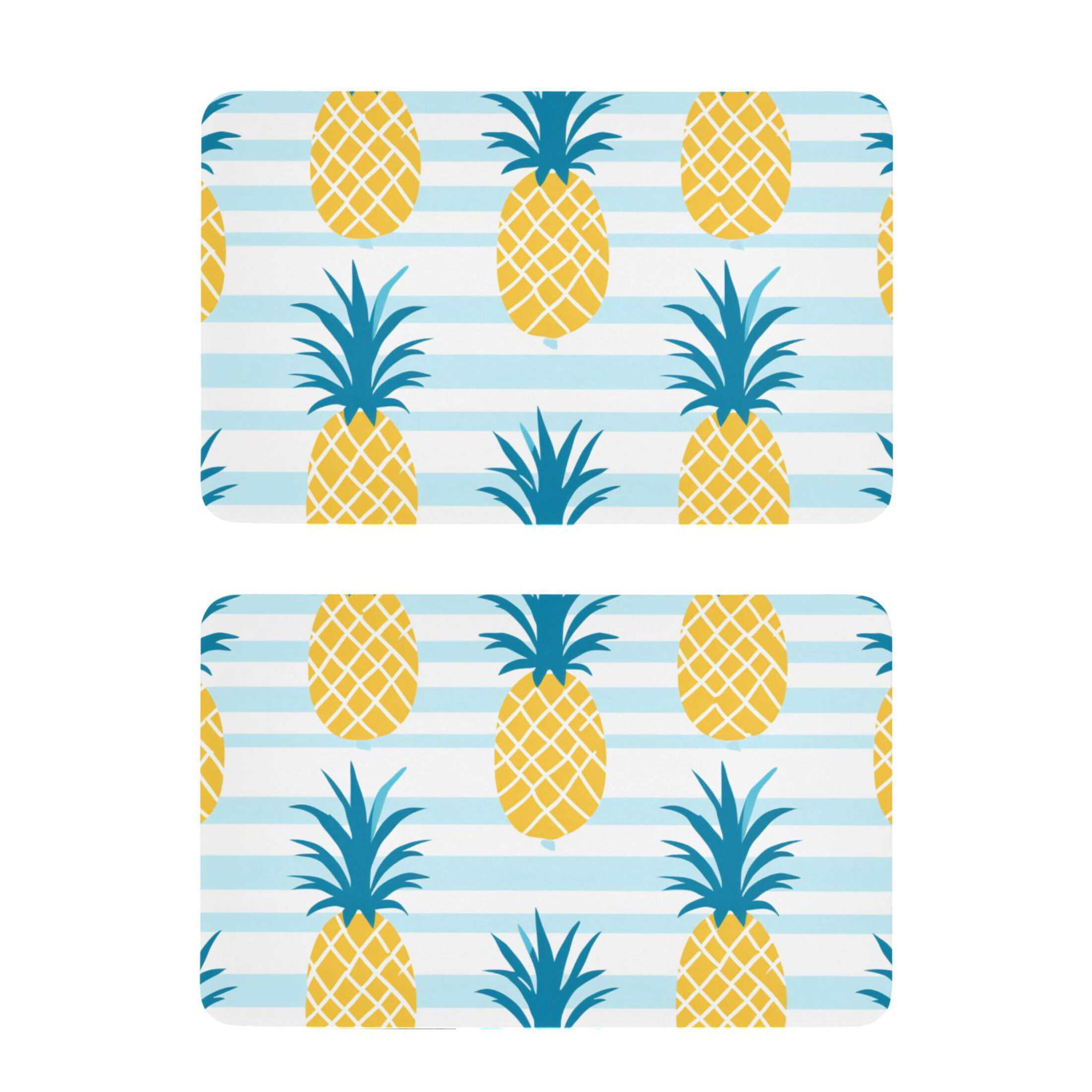 Pineapple Stripe Fridge Magnetic Sticker Refrigerator Magnets Kitchen ...
