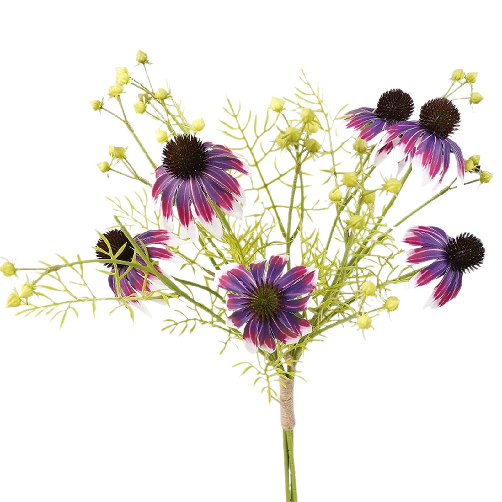 Pinecone Chrysanthemum Bundle Artificial Wedding Handheld Home Living ...