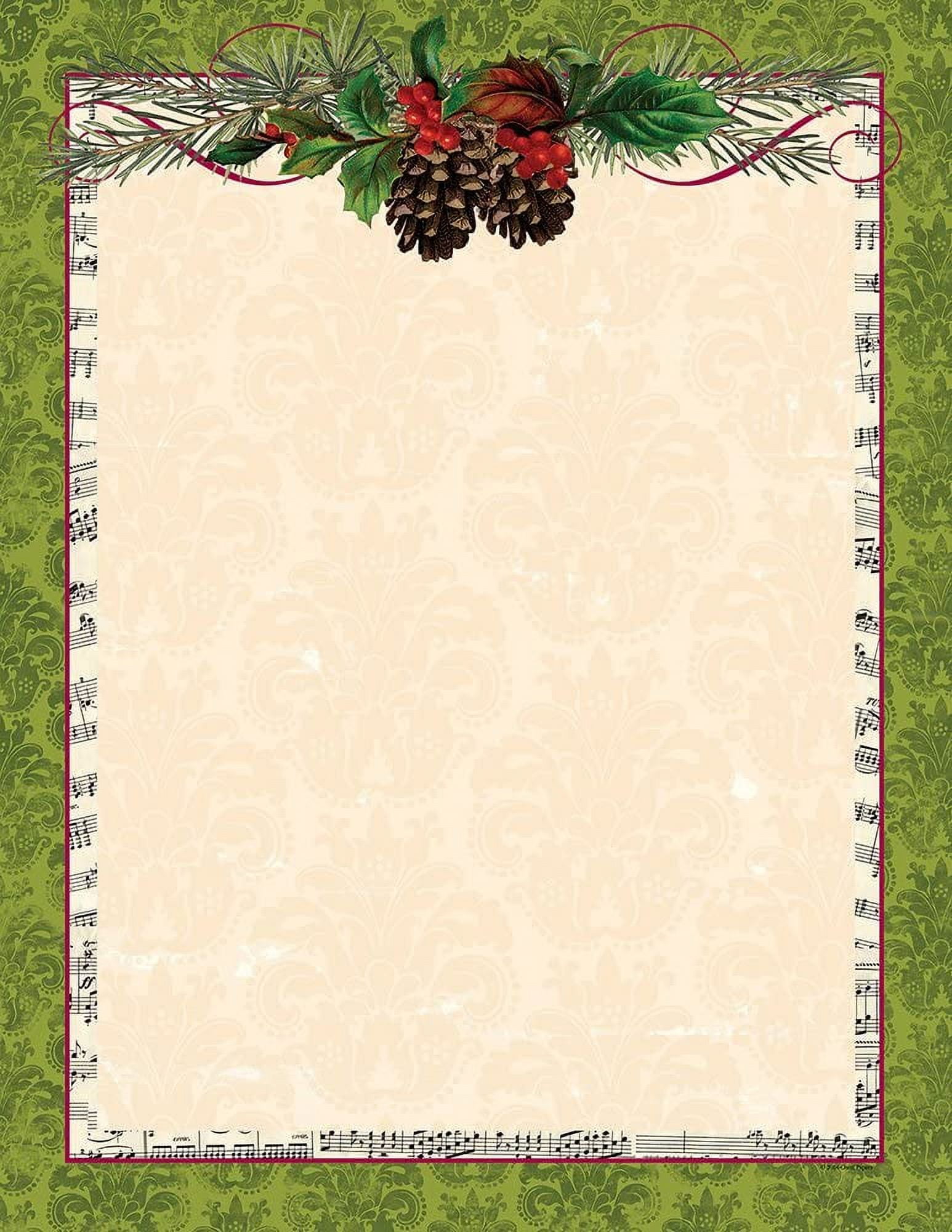 Pinecone Garland Holiday Paper - 80 Sheets - Walmart.com