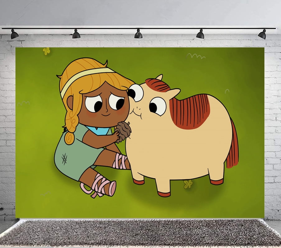 Pinecone & Pony Backdrop Banner Party Supplies Poster Movie Theme ...