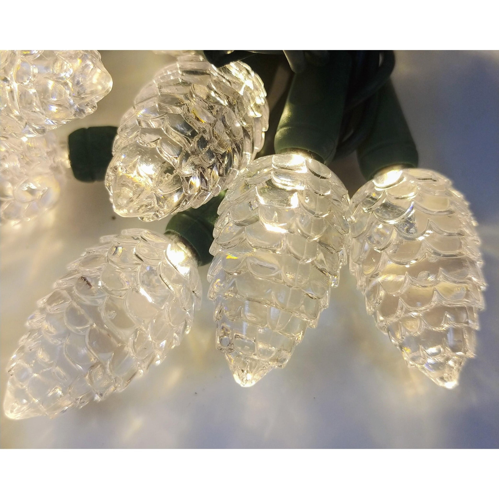 Bed Bath & Beyond Pinecone Warm White LED Light String, Indoor Outdoor ...