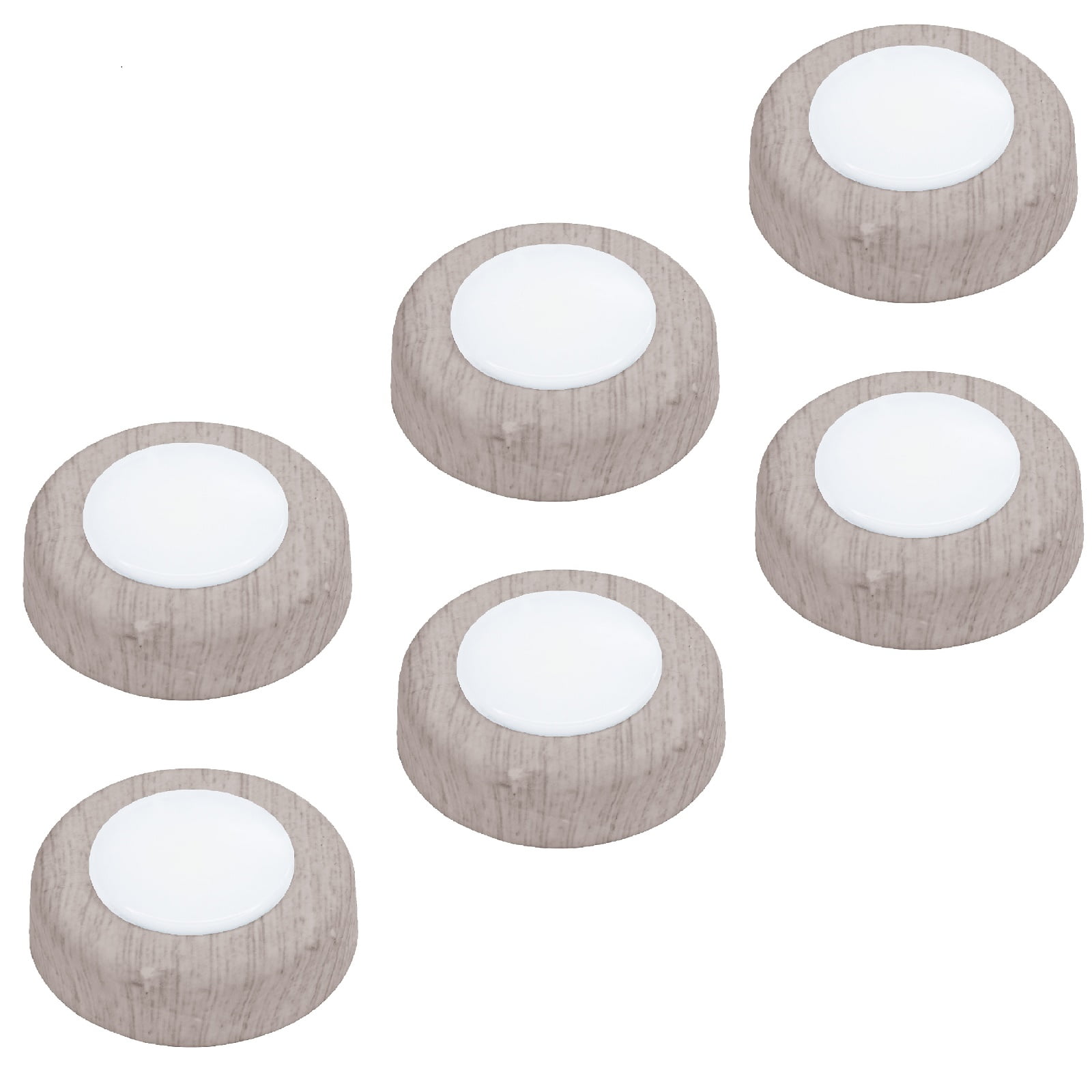 Pinegreen Lighting Battery-Operated Wireless LED Puck Light, Press ...