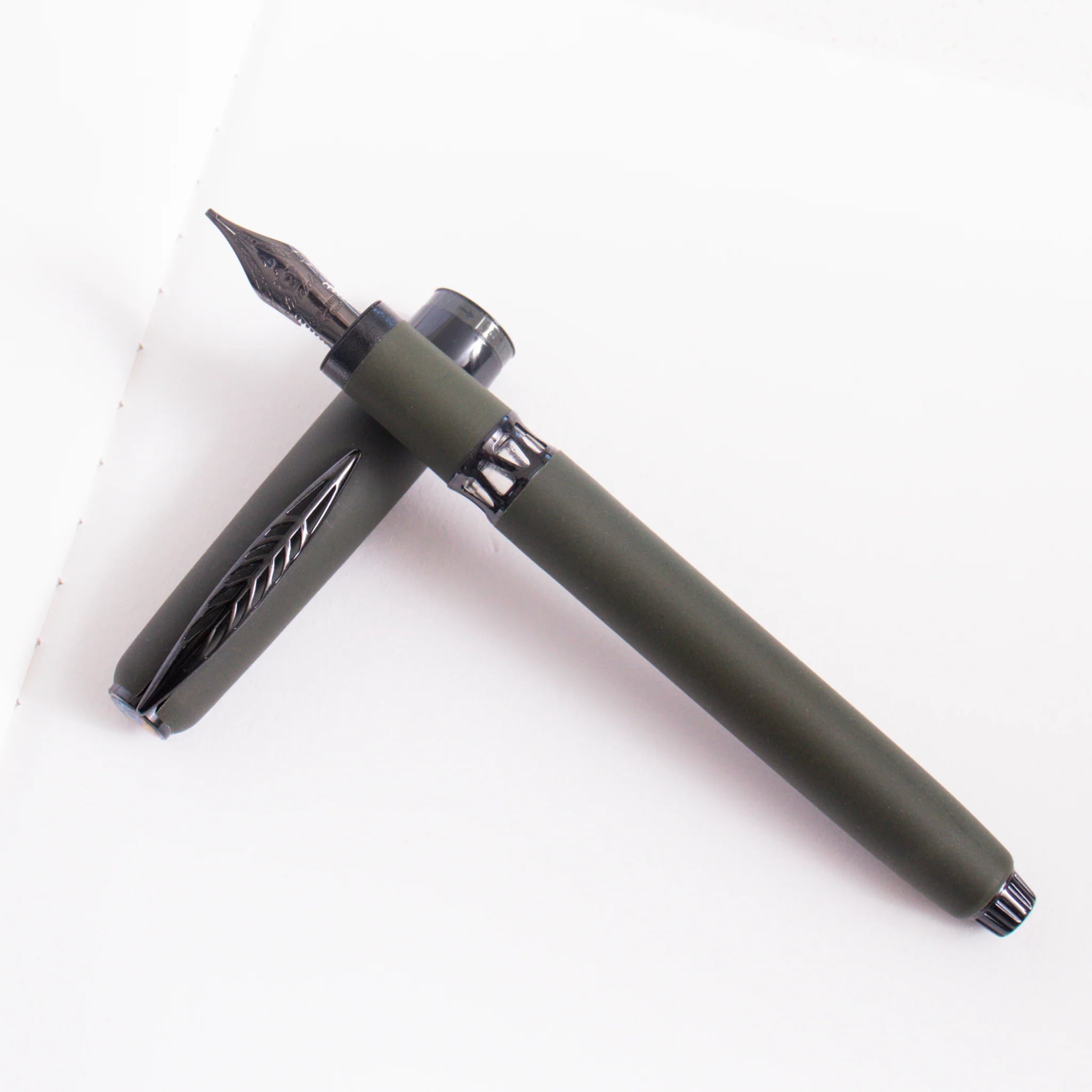 Pineider Alchemist Krakatoa Green Fountain Pen - 14k Nib - Walmart.com