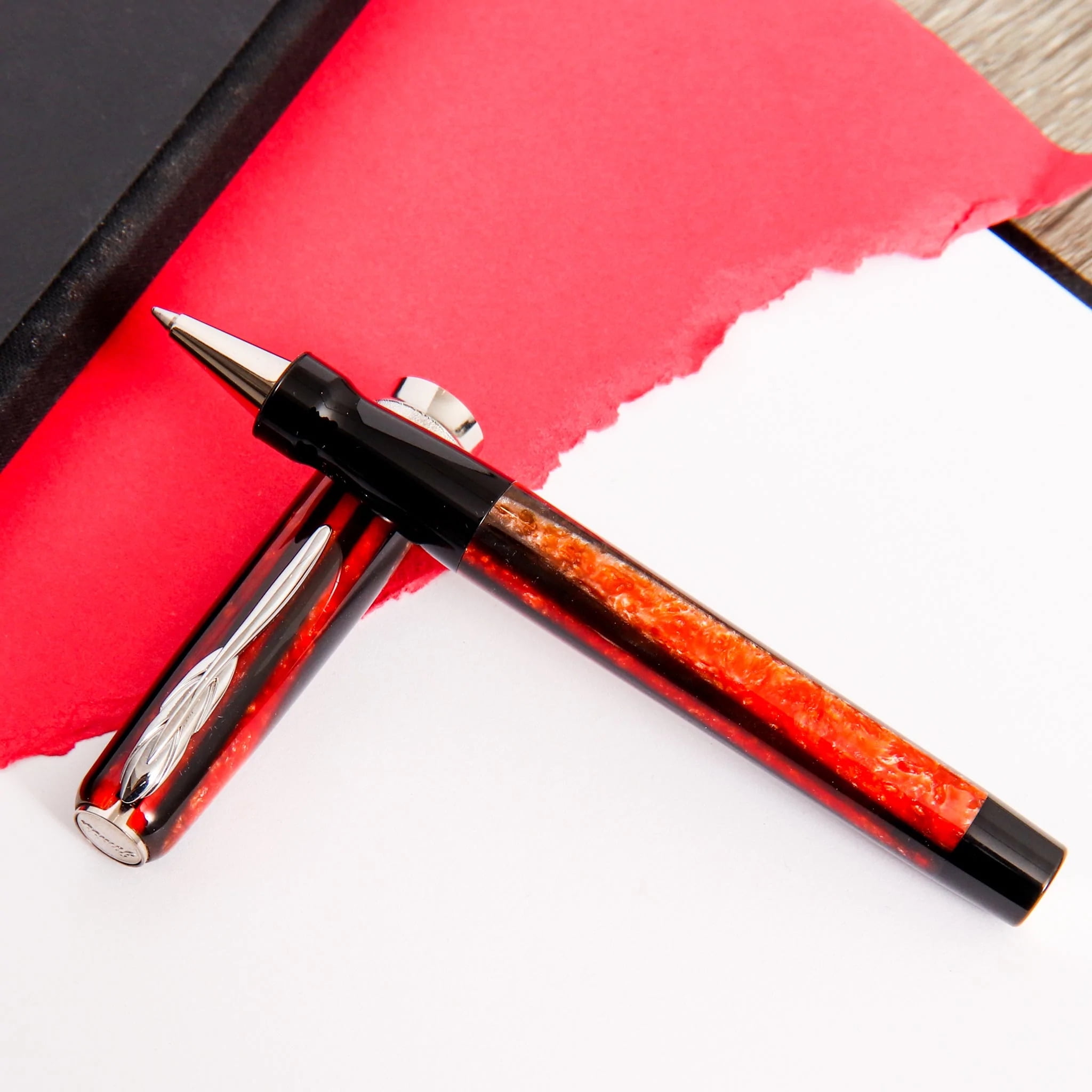 Pineider Arco Firefox Rollerball Pen - Walmart.com