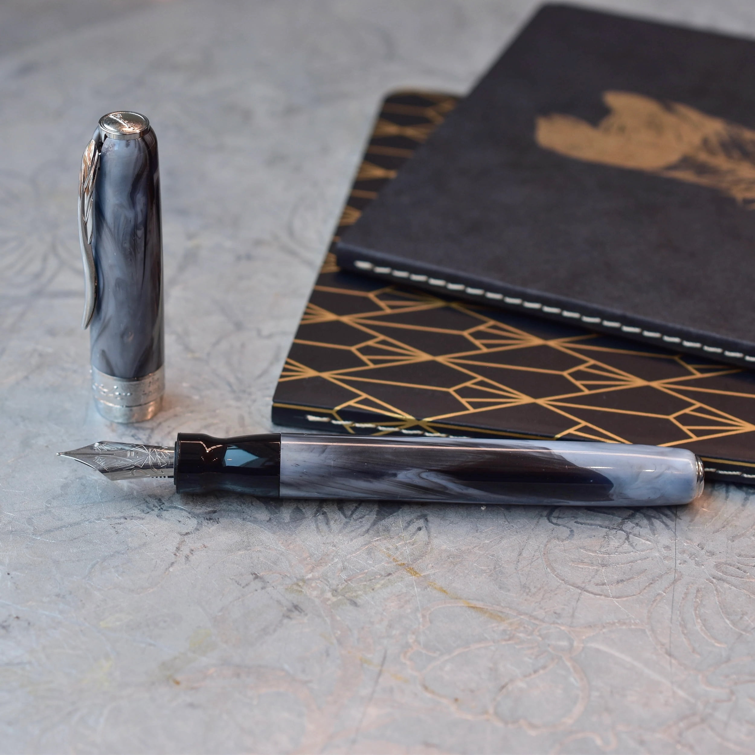 Pineider Full Metal Jacket Fountain Pen - Steel Nib - Walmart.com