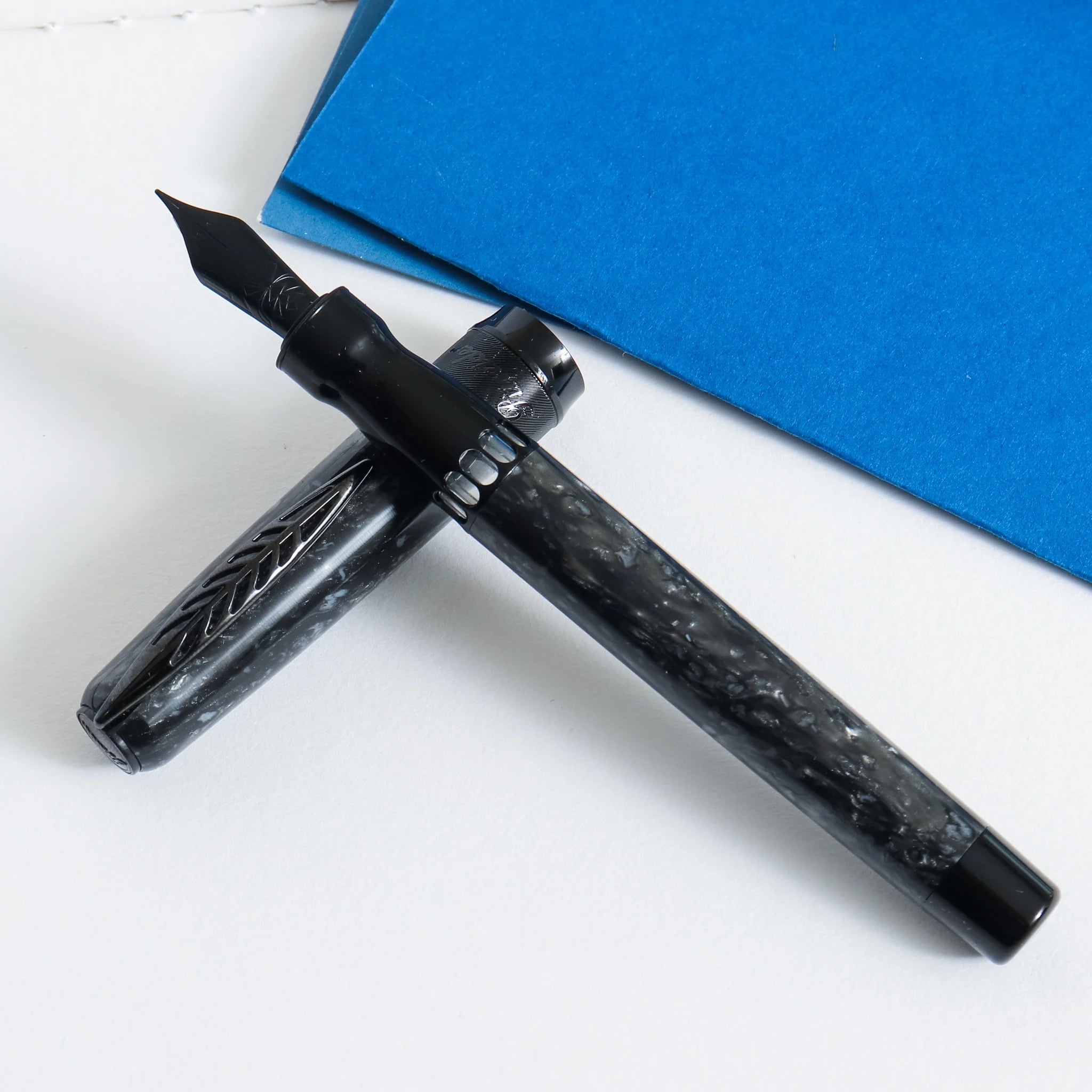 Pineider La Grande Bellezza Rocco Grey Fountain Pen - Walmart.com