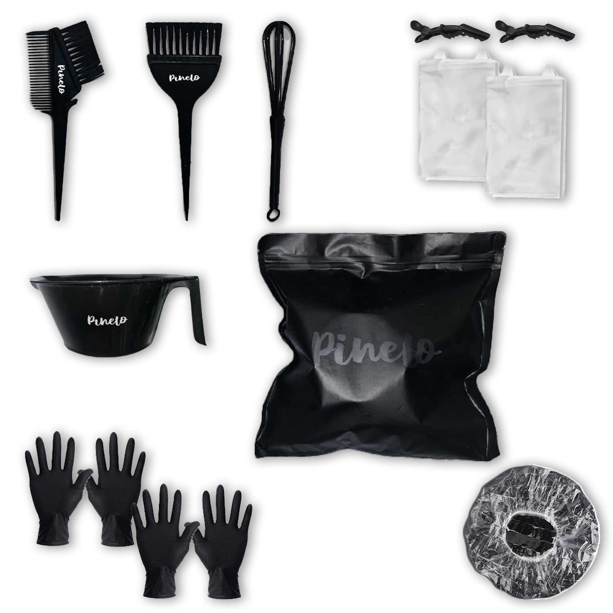 Pinelo 14-in-1 Hair Dye Kit - Complete Hair Coloring Kit with Color ...