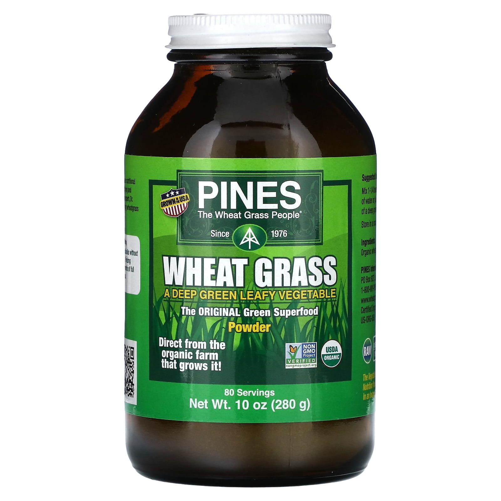 Pines International Wheat Grass Powder 10 oz Pwdr - Walmart Business ...