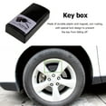 Pinfect Portable Spare Plastic Storage Container, Magnetic Car Key Box ...