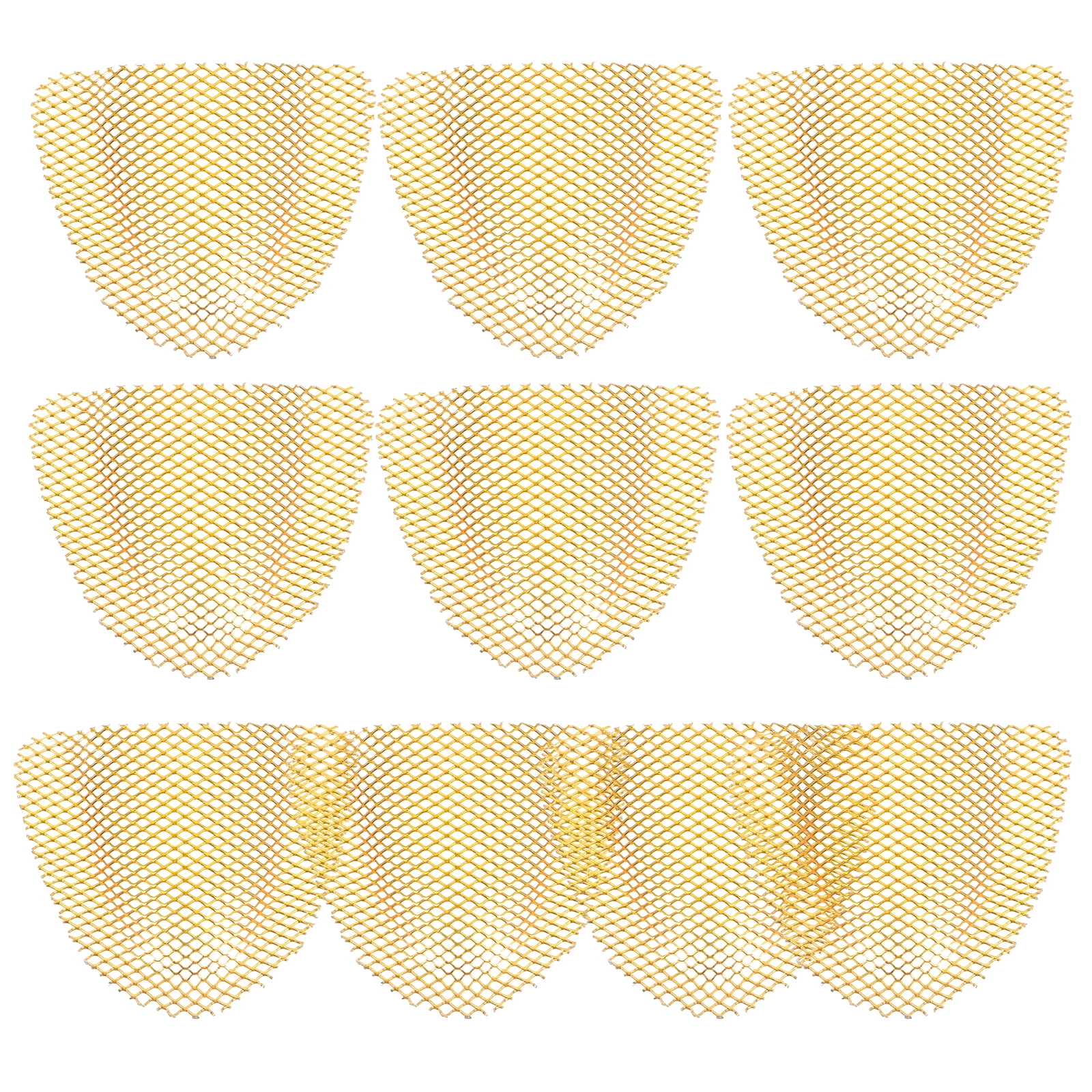 Ping 10pcs Denture Reinforcement Meshes Upper Denture Palatal ...