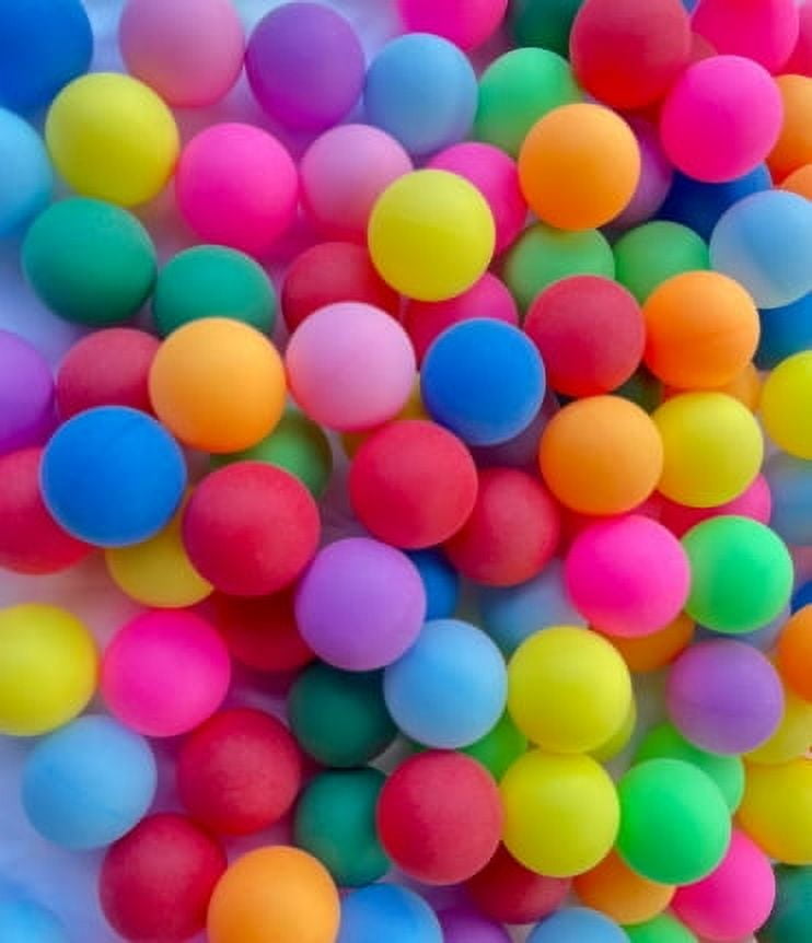 Ping Pong Balls 12 50 or 100 Pack: 3 Star Colored Table Tennis Balls ...
