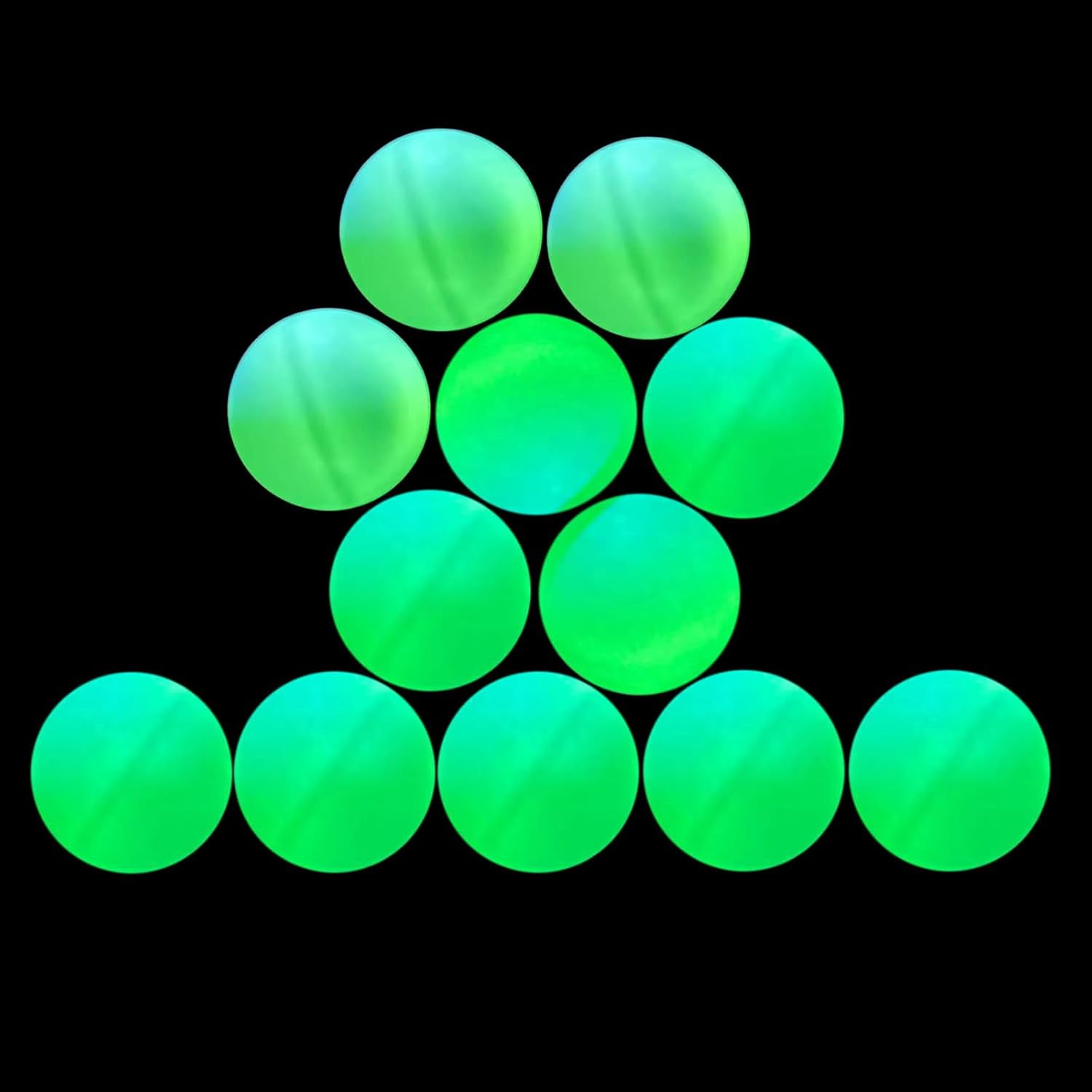 Ping Pong Balls 12 50 or 100 Pack: 3 Star Colored Table Tennis Balls ...