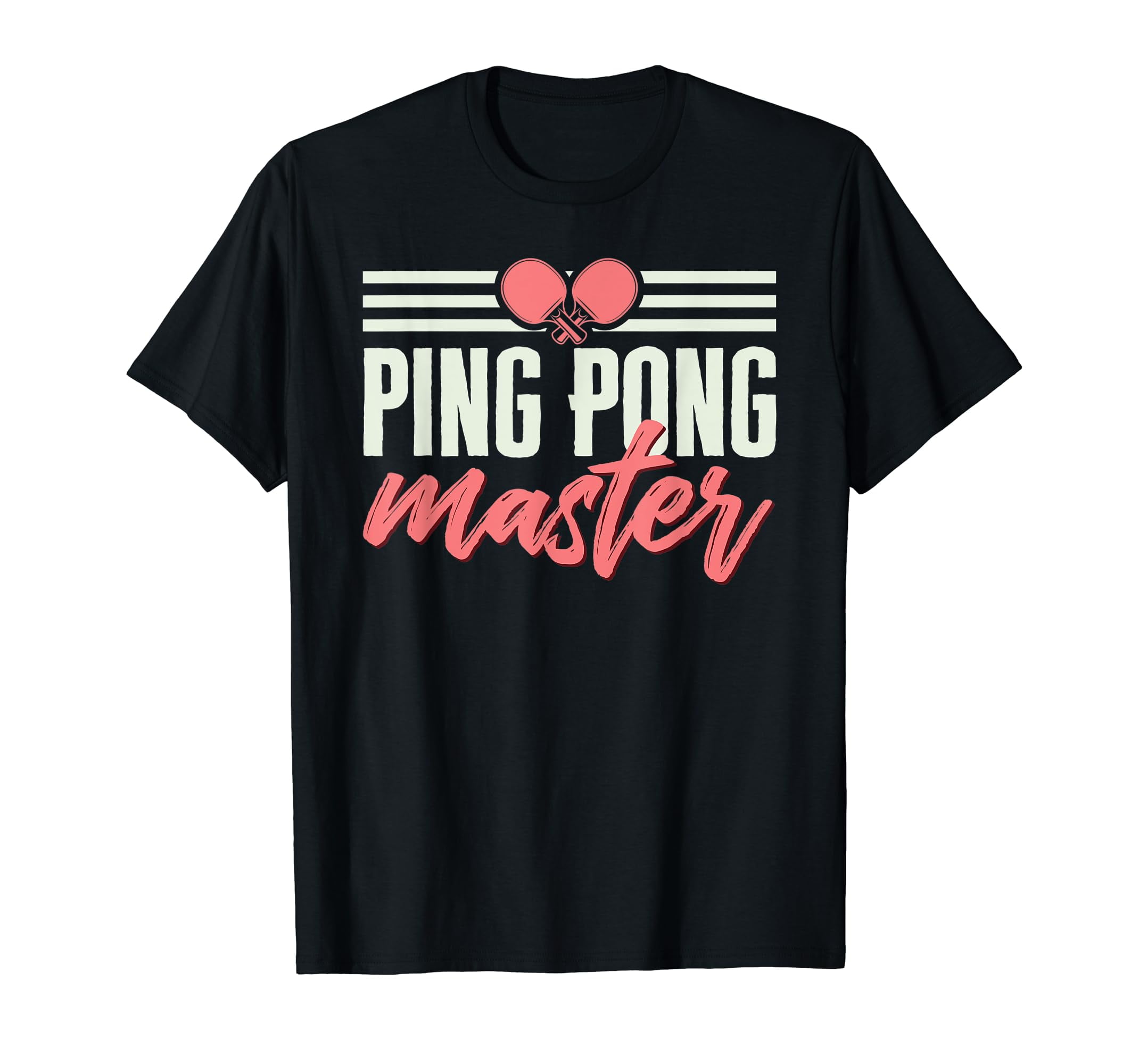 Ping Pong Master Table Tennis Paddle T-Shirt - Walmart.com