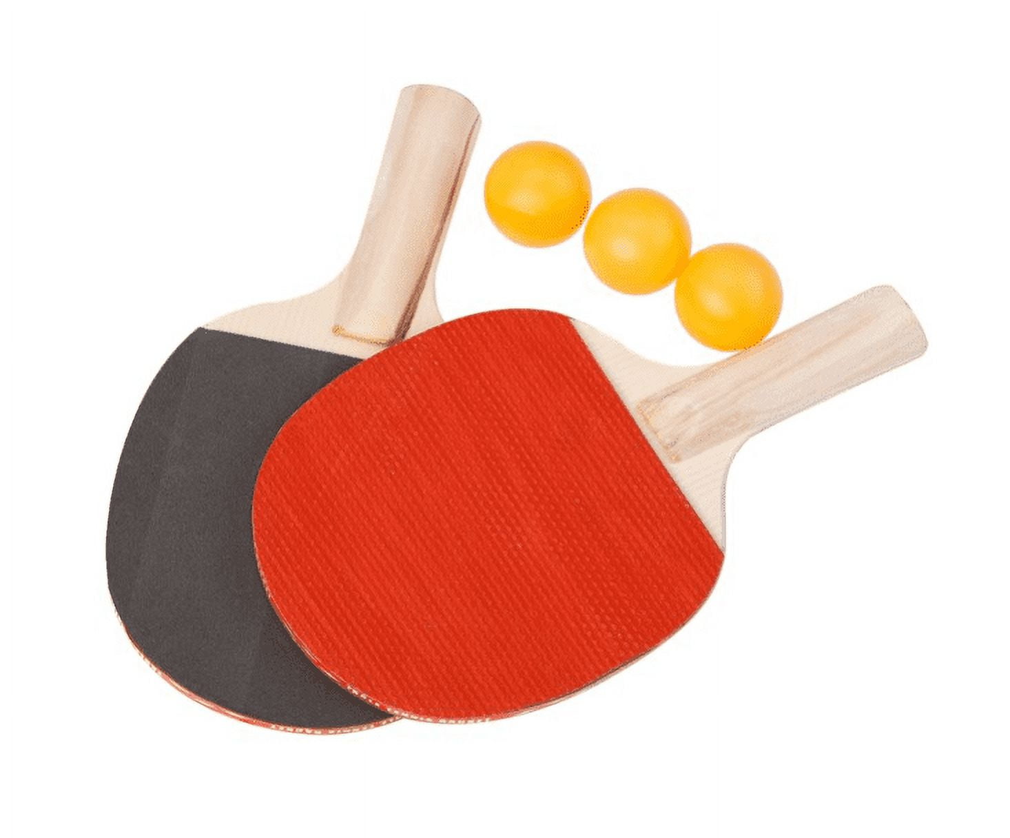Ping Pong Paddle & Table Tennis Set - Premium Rackets and 3 Table ...