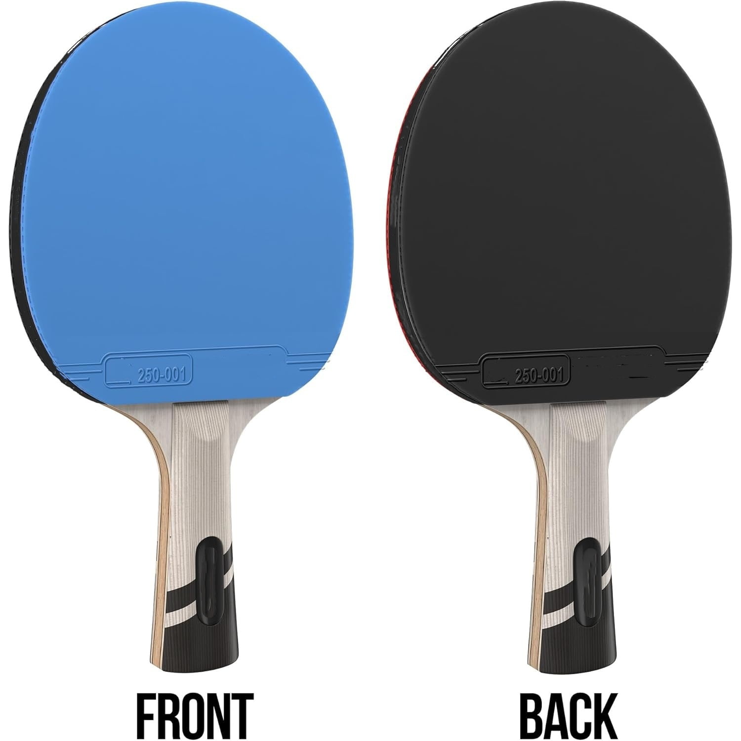 Ping Pong Paddles - Professional Level Table Tennis Rackets with Carbon ...