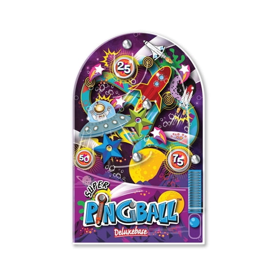 Pingball Space by Deluxebase – Retro Handheld Pinball Toy for Kids, Fun ...