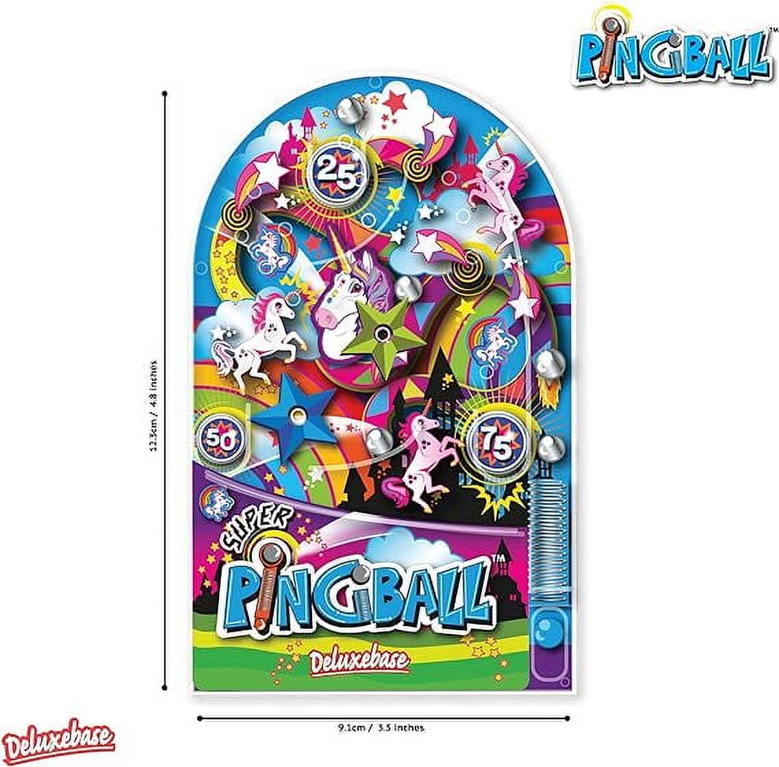 Pingball Unicorn Travel Game by Deluxebase - Mini Pinball Game, a ...