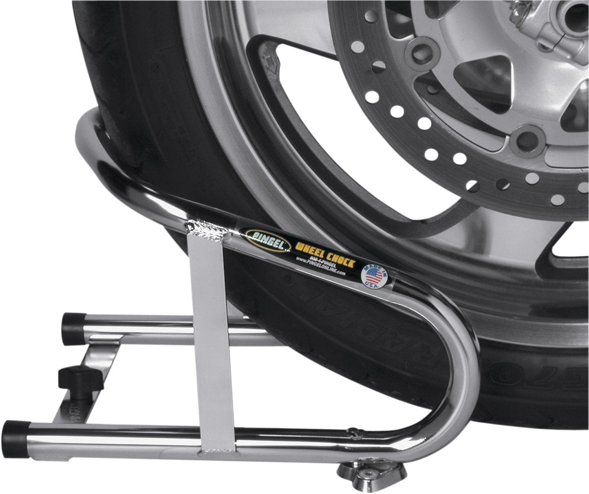 Pingel Chrome 6-1/2" Low Removable Wheel Chock (WC650) - Walmart.com