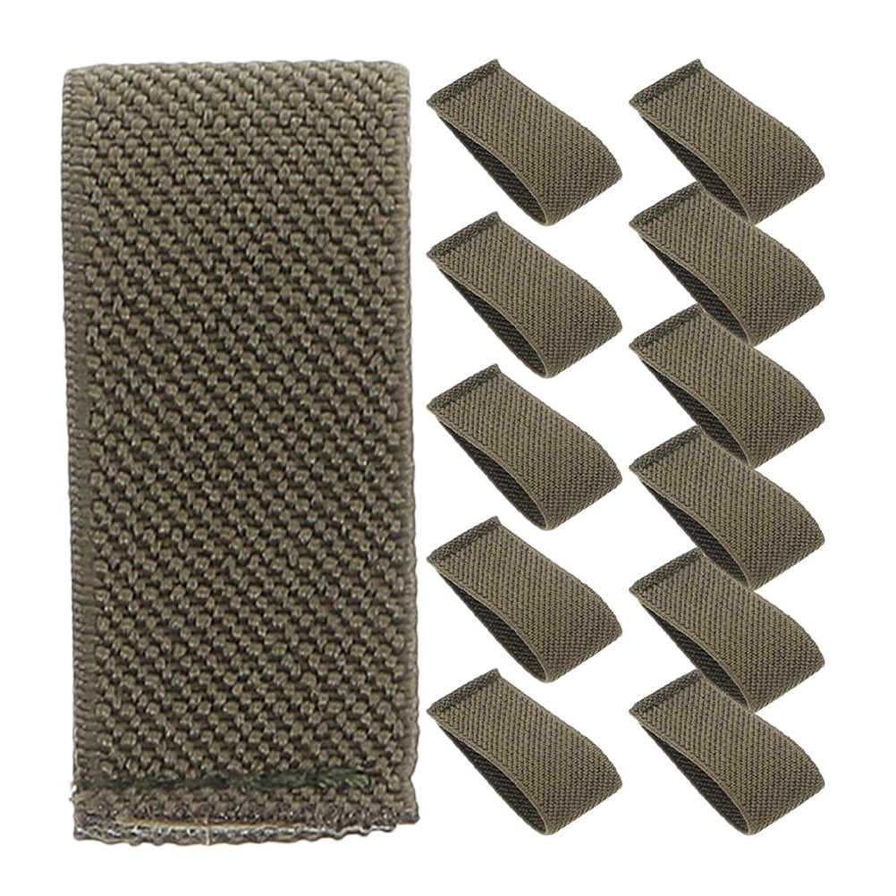 Pingxizhi 12pcs Elastic Belt Keepers Backpack Straps Holders Webbing ...