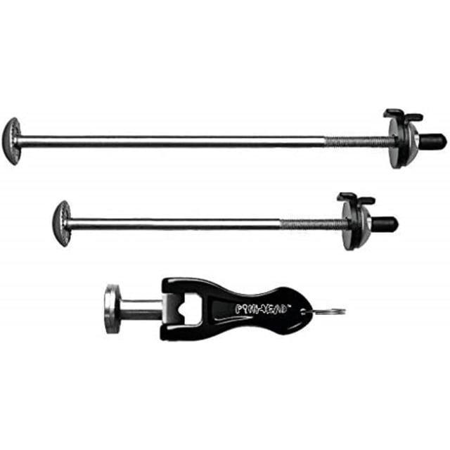Pinhead Bicycle Locking Skewer Set, 2 Pack, Silver (PH-110) - Walmart.com