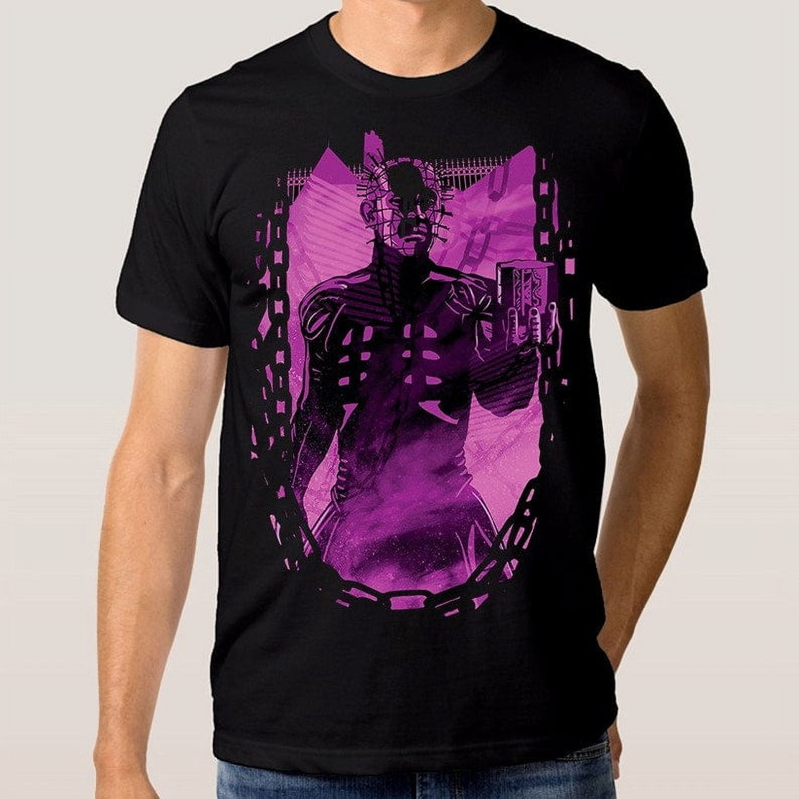 Pinhead Hellraiser Graphic T-Shirt – Iconic Horror Movie Character Tee ...