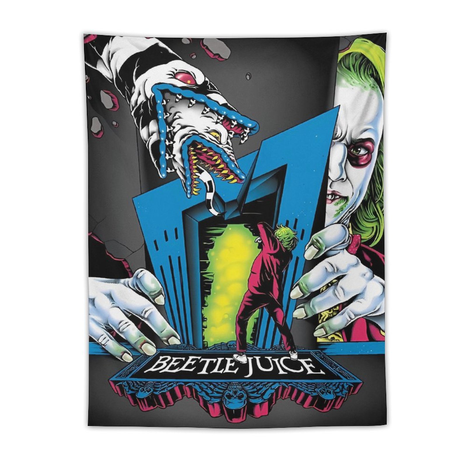 Pinhead Hellraiser Tapestry Bedroom Indie Vertical Tapestry Wall ...