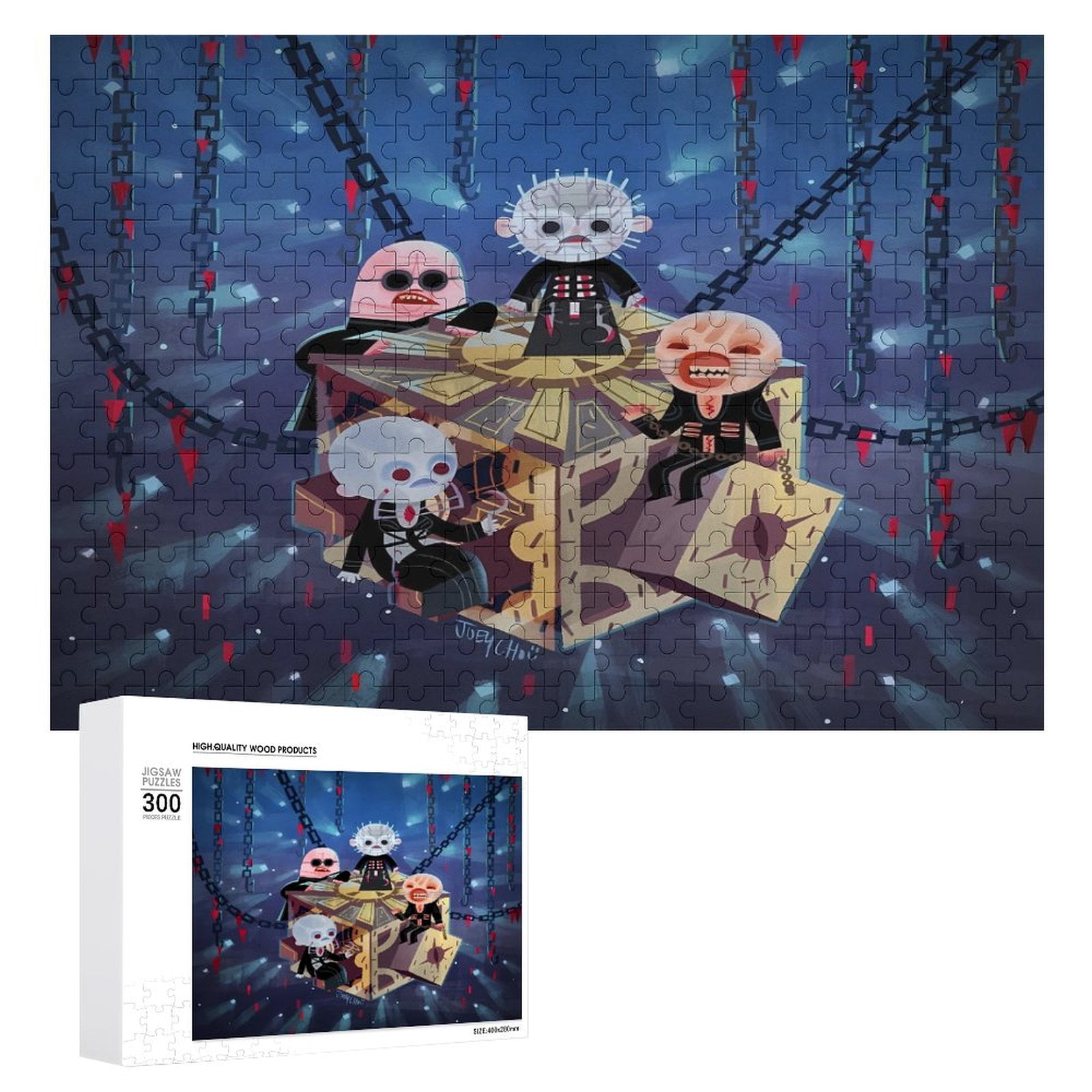 Pinhead Hellraiser Wooden Picture Puzzle-Eco-Friendly Wood, Educational ...