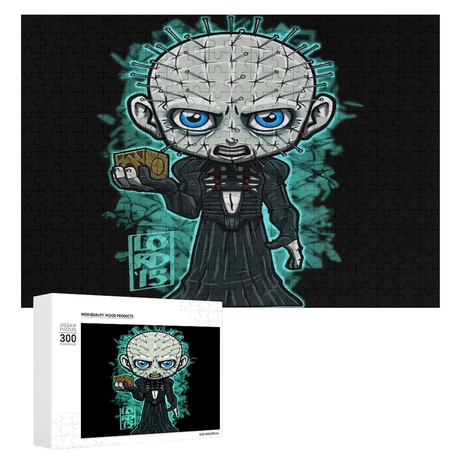 Pinhead Hellraiser Wooden Picture Puzzle-Eco-Friendly Wood, Educational ...