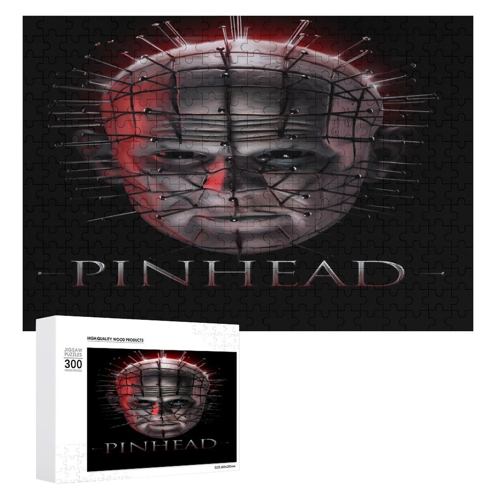Pinhead Hellraiser Wooden Picture Puzzle-Eco-Friendly Wood, Educational ...