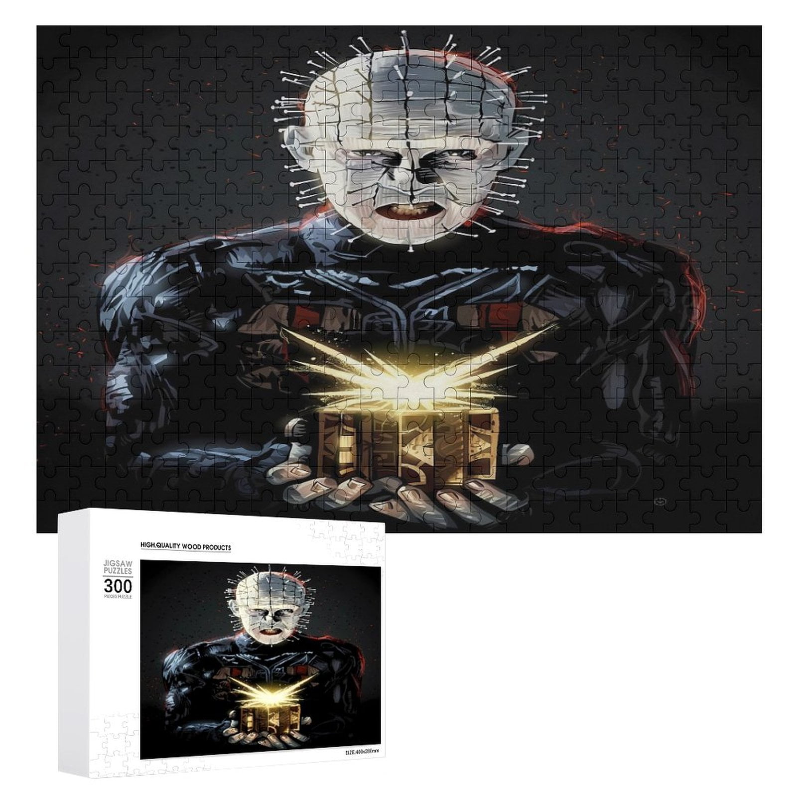 Pinhead Hellraiser Wooden Picture Puzzle-Eco-Friendly Wood, Educational ...