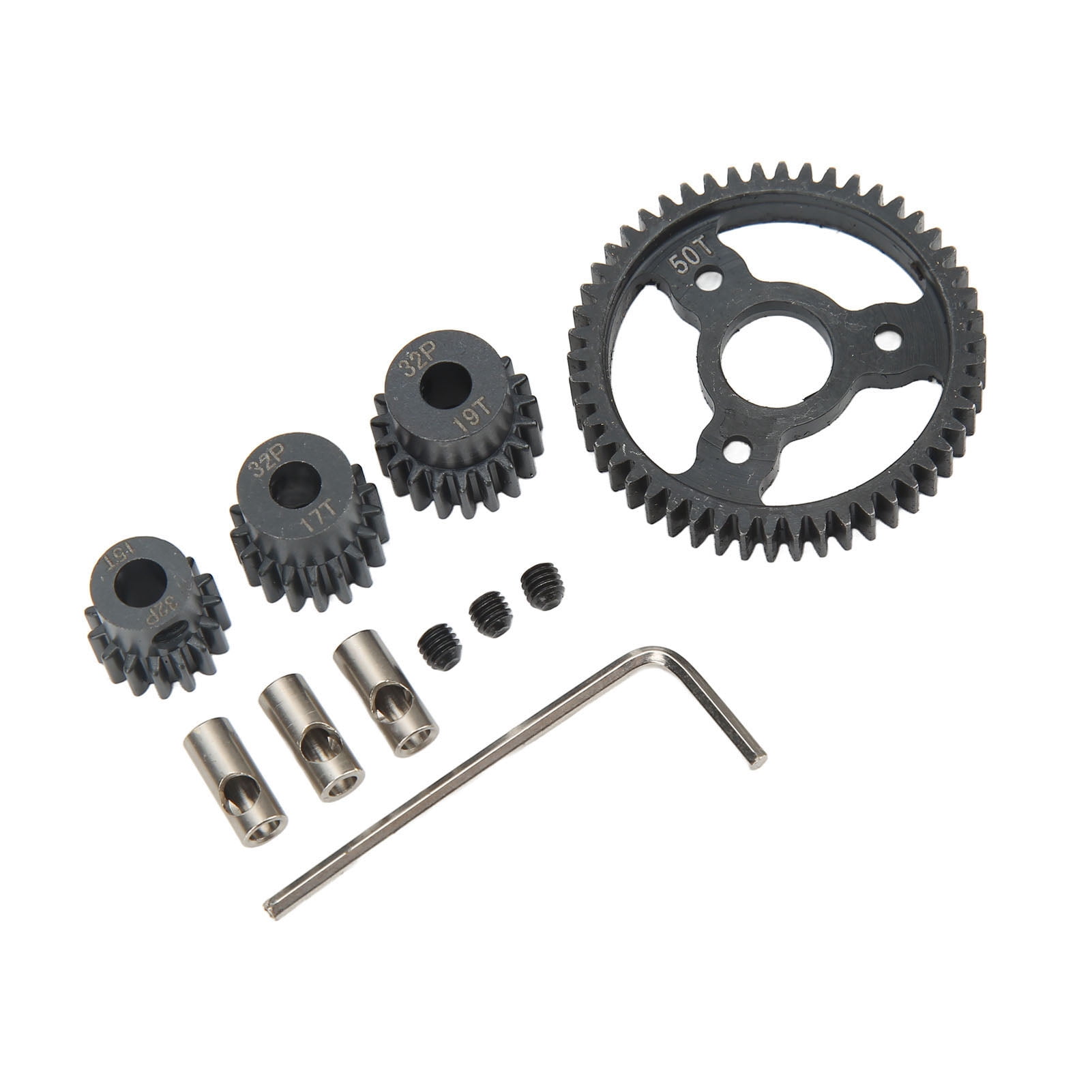 Pinion Spur Gear Set 50T 15T 17T 19T Steel Rustproof for Traxxas Slash ...