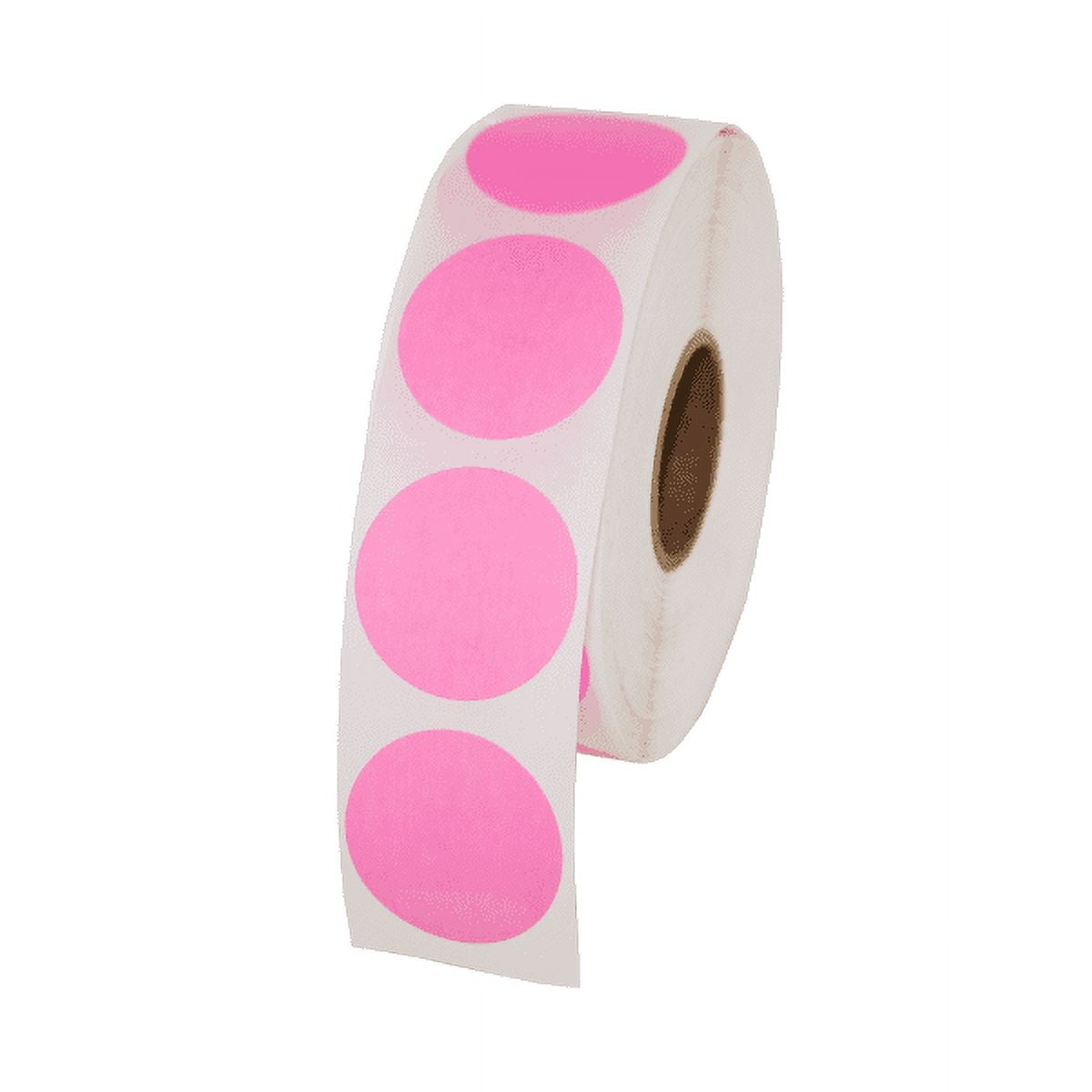 Pink 1" Circle Stickers - Walmart.com