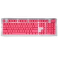 Pink 104 Keys Backlit Gaming Keycap Set With Oem Profile And Colorful ...