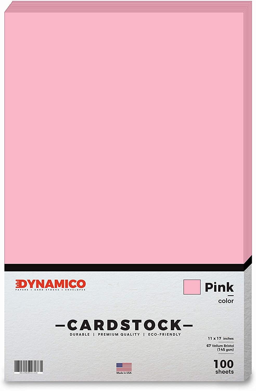 Pink 11 x 17" Pastel Color Cardstock Paper - for Cards and Stationery ...