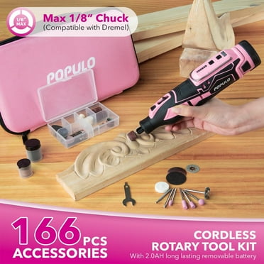 Dremel 8260 12V Li-Ion Rotary Tool Kit with 5 Accessories, 3Ah Battery ...