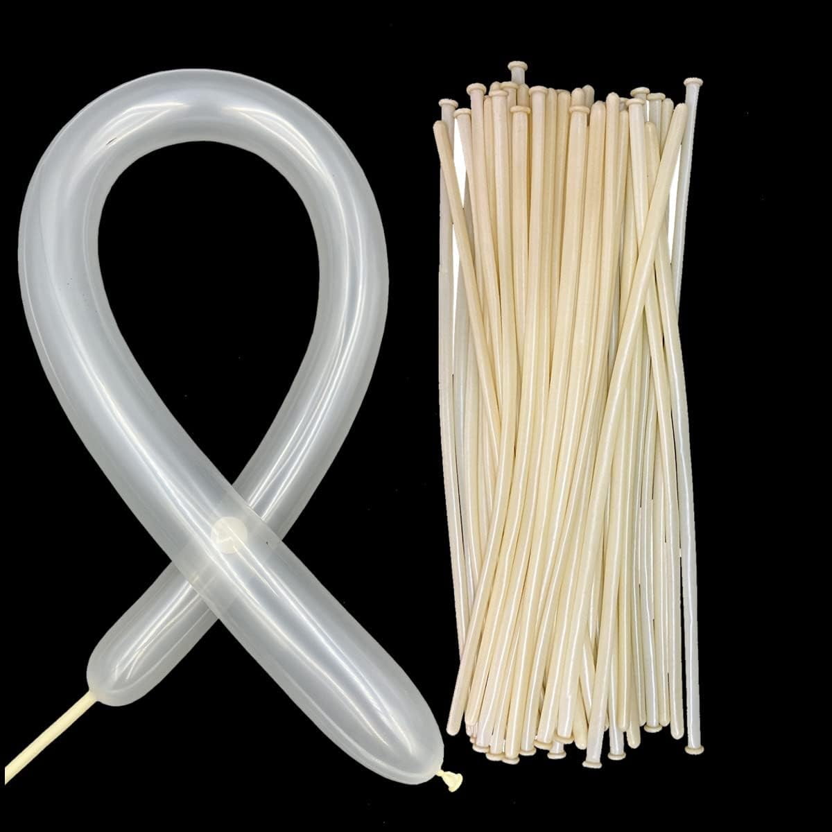 Pink 260 Balloons, Long Balloons, Skinny Twisting Balloon 100 Pcs ...