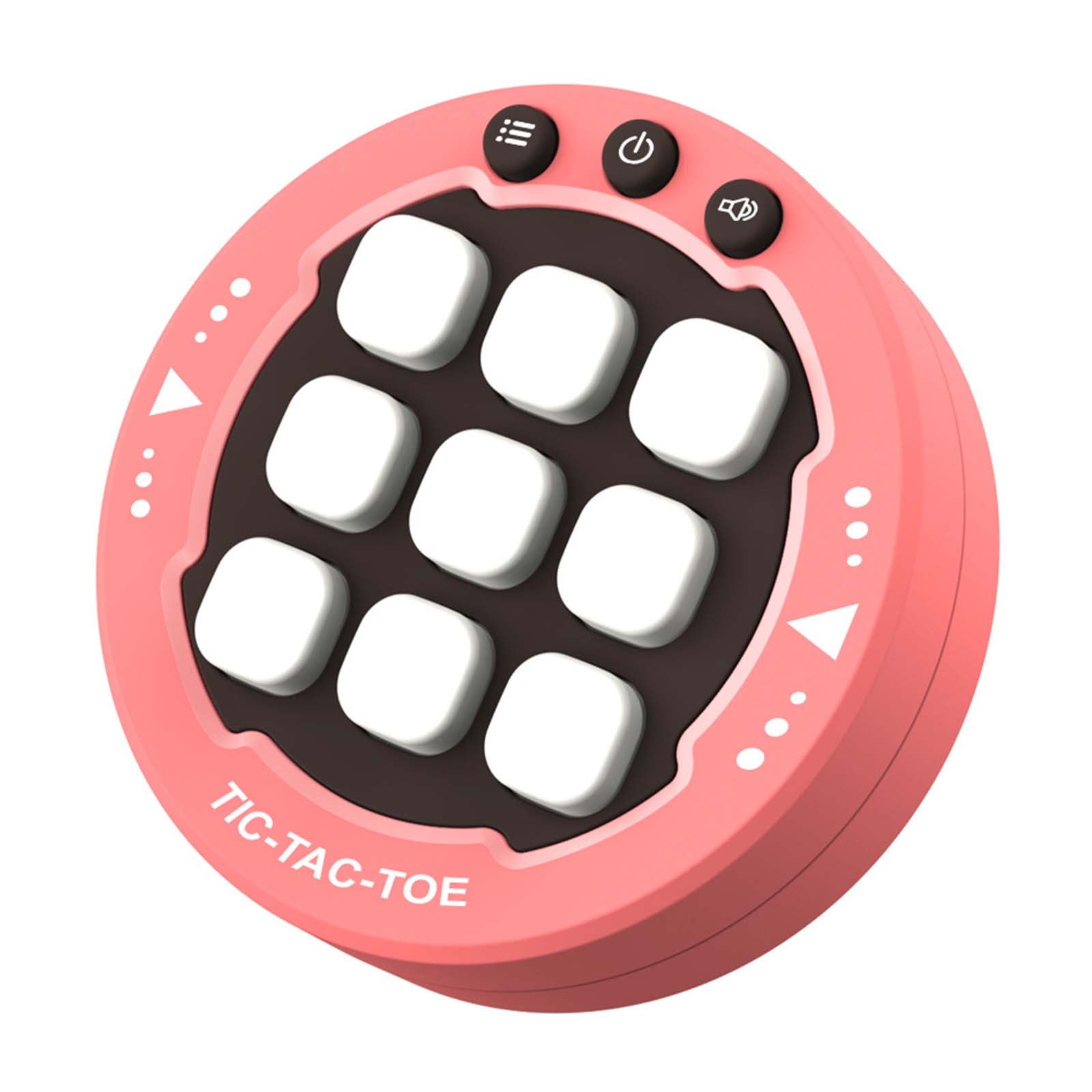 Pink 3 In 1 Electronic Handheld Tic Tac Toe Game Kids Thinking Training ...