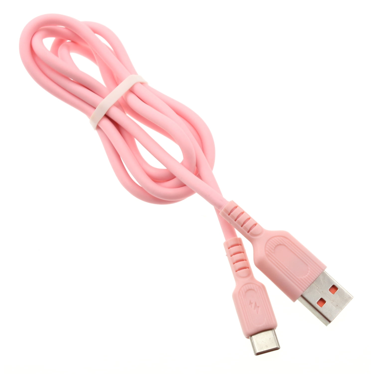 Pink 3ft USB-C Cable for Samsung Galaxy A05/A04e/A03s - Charger Cord ...