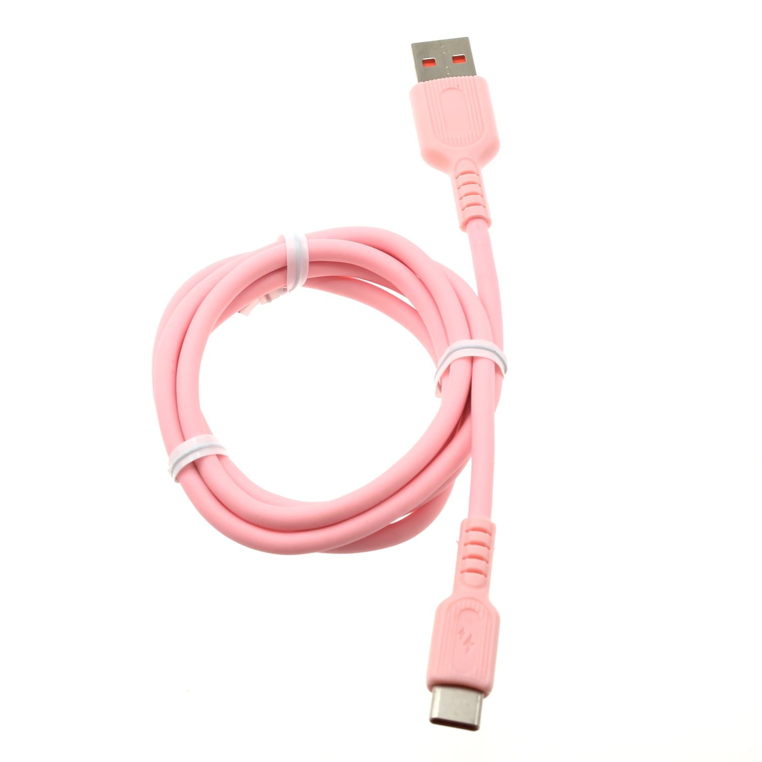 Pink 3ft USB-C Cable for Samsung Galaxy A55/A35/A25 5G - Charger Cord ...
