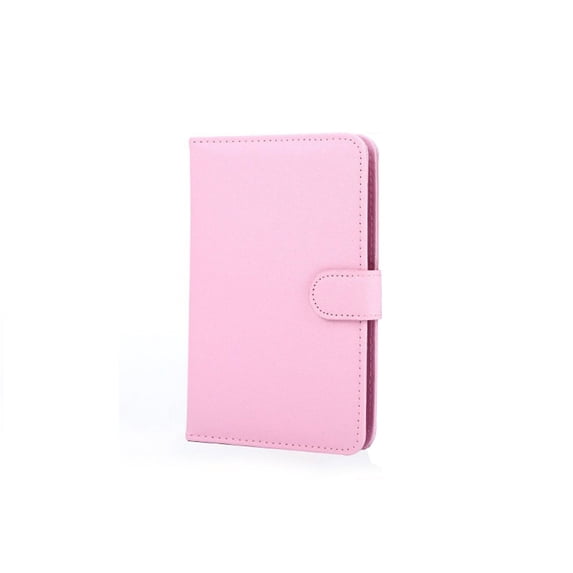 Pink 4.2-6.8 Inch Android Phone Bluetooth Keyboard Leather Case ...