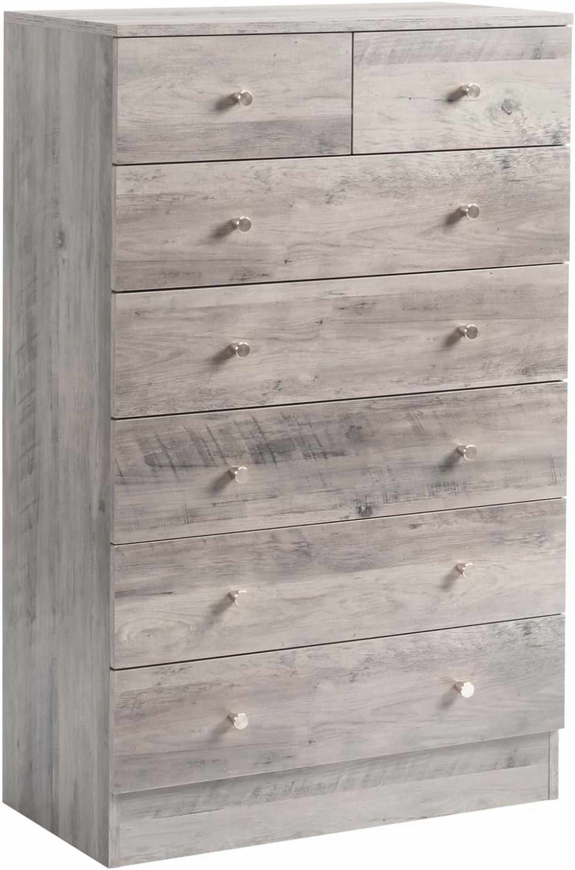 Pink 4 Drawer Dresser for Bedroom, Modern Wood Dresser Chest of Drawers ...