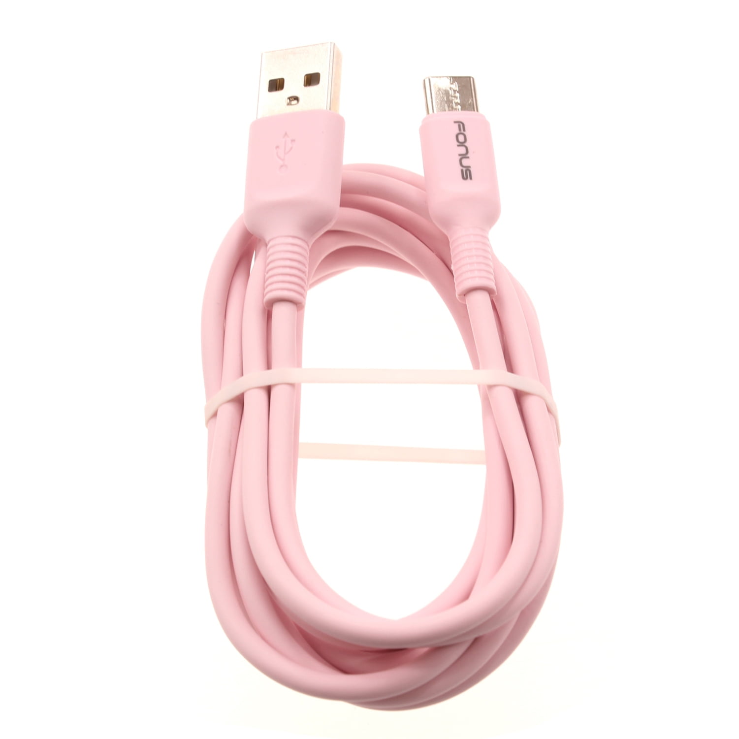 Pink 6ft USB-C Cable for Cricket Outlast 5G, Ovation 3, Magic 2 5G ...