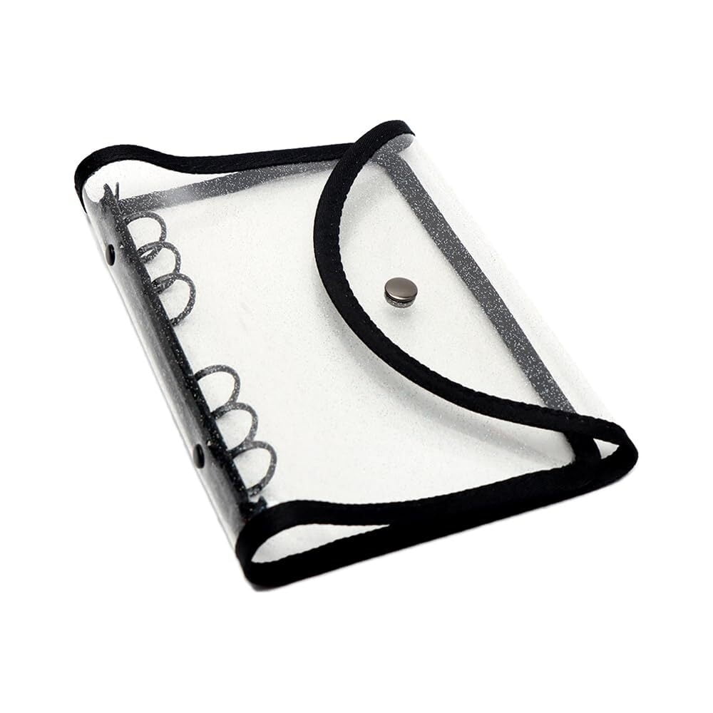Pink A6 Binder Zipper Cash Envelope Wallet 6 Ring Lace Zip Budget ...