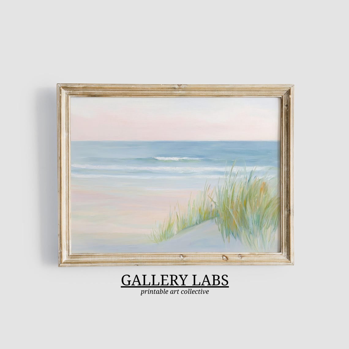 Pink Abstract Coastal Print • Trendy Maximalist Decor • Preppy Beach ...