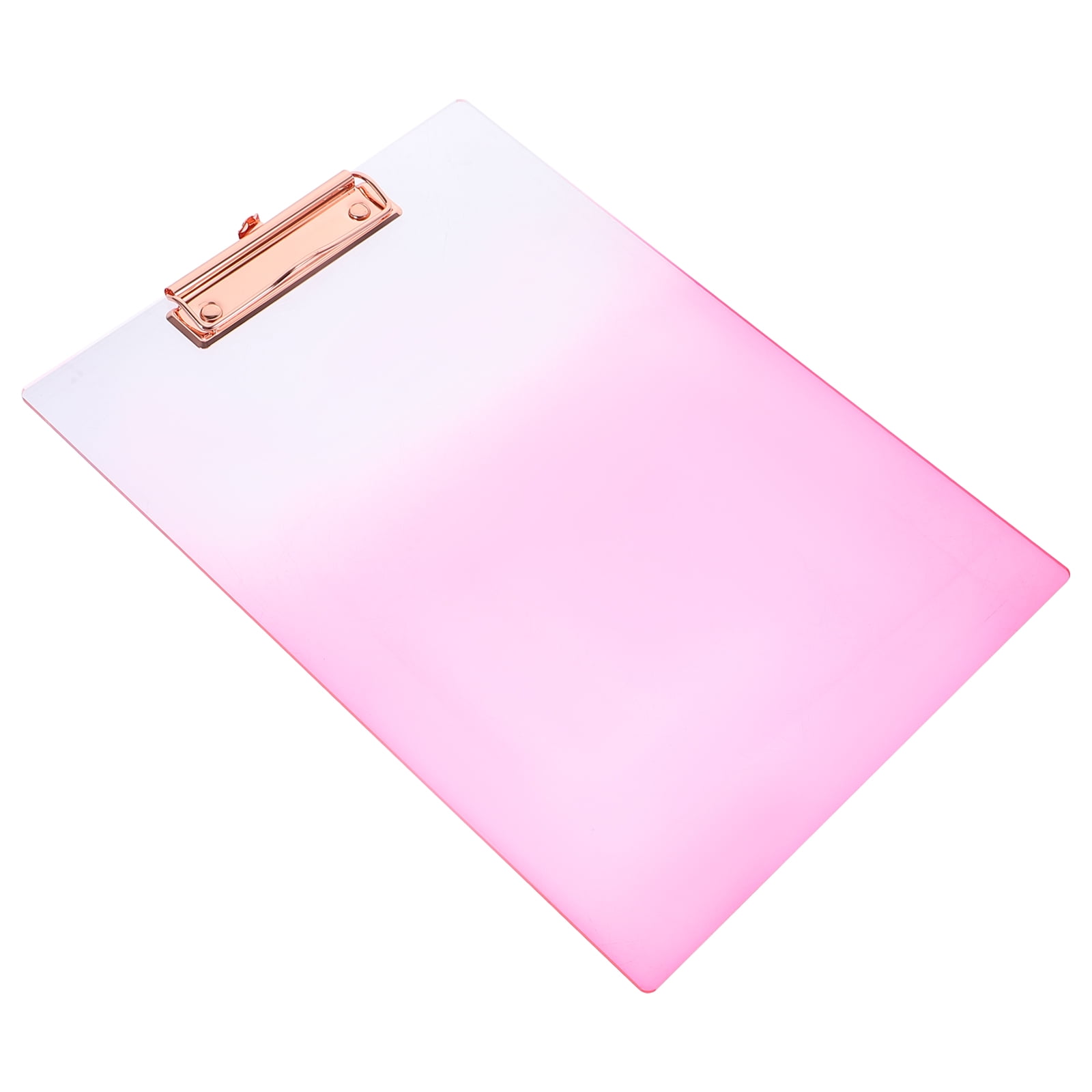 Pink Alloy Acrylic Clipboard Teacher Transparent Gradient A4 Writing ...