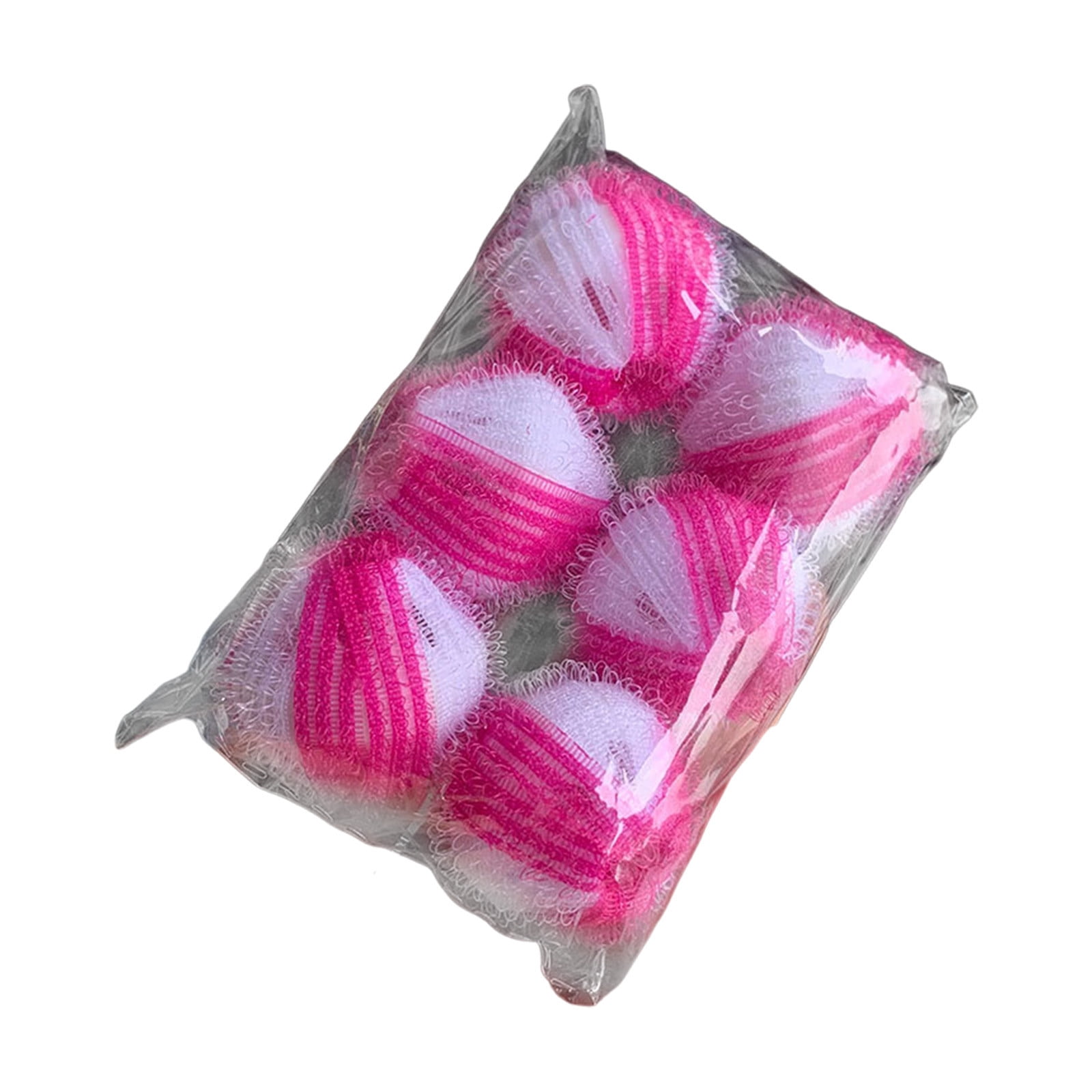 Pink Anti Tangle Laundry Balls Set, 6 Pieces Hair Catcher For Washing ...